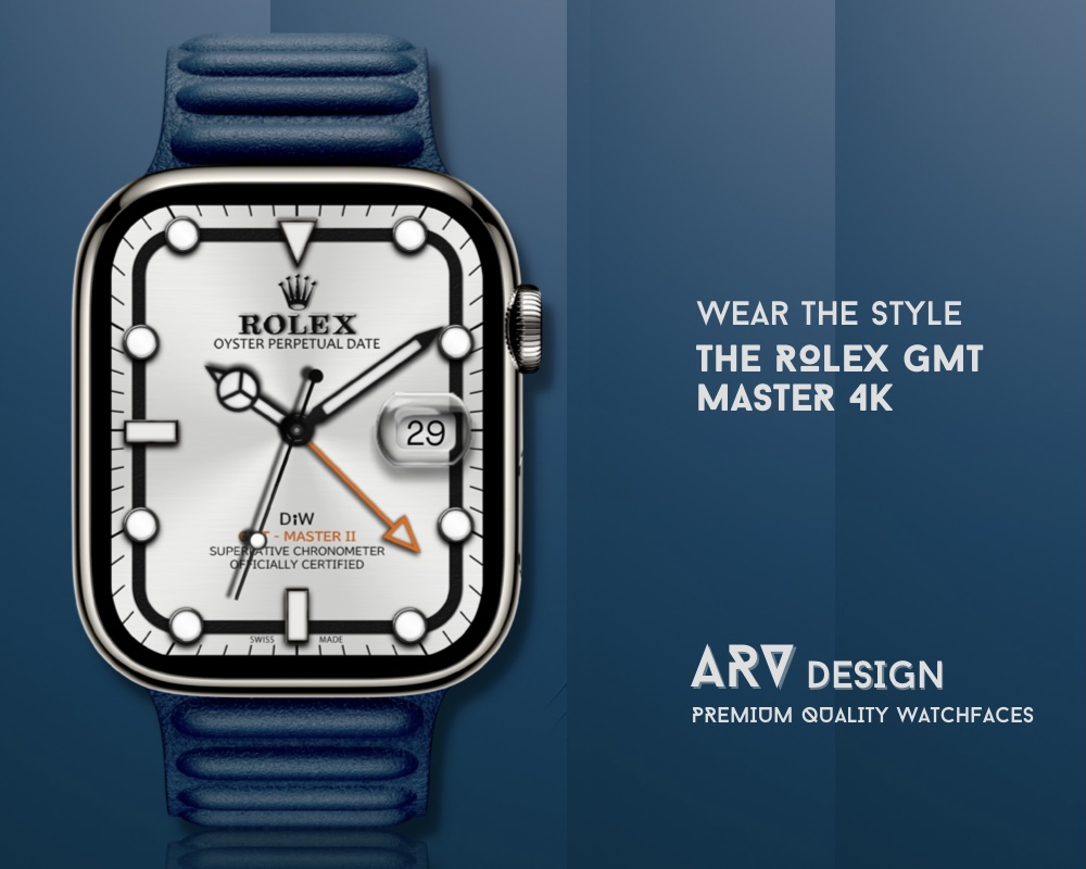 ROLEX GMT MASTER 4K SILVER